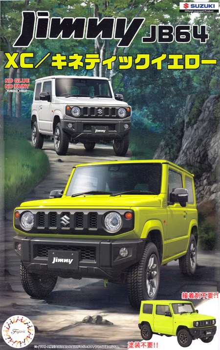 1:24 Suzuki Jimny JB64 (XC/Kinetic Yellow)