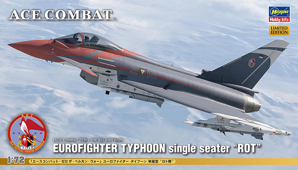 1:72 ACE COMBAT ZERO THE BELKAN WAR] EUROFIGHTER TYPHOON single seater ...