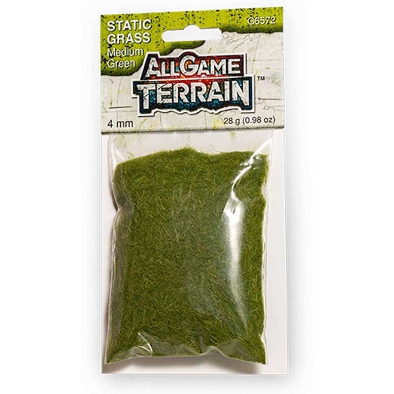 Static Grass - 4 mm Medium Green