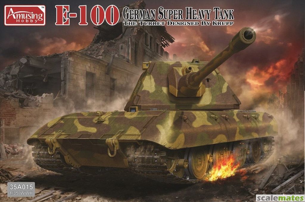 1:35 German Super Heavy Tank E-100 Krupp Turret