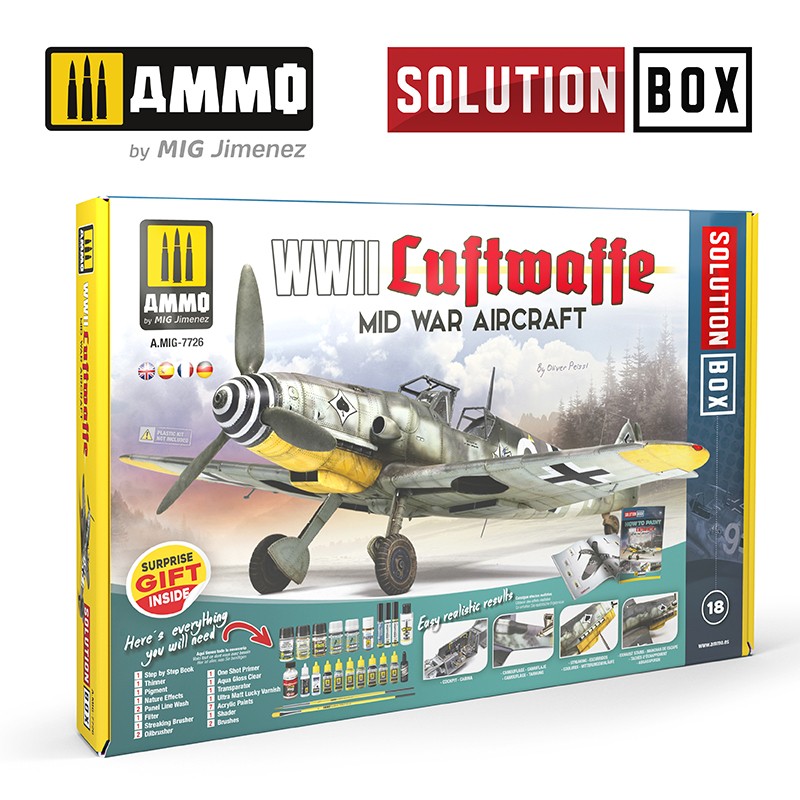 SOLUTION BOX – WWII Luftwaffe Mid War Aircraft