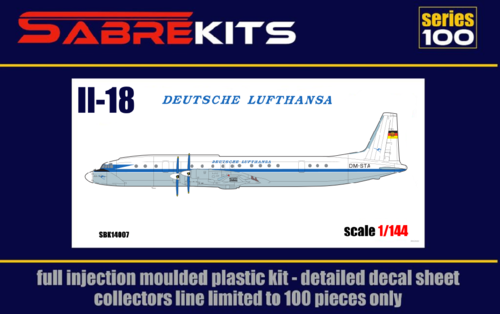 1:144 Ilyushin IL-18 Deutsche Lufthansa