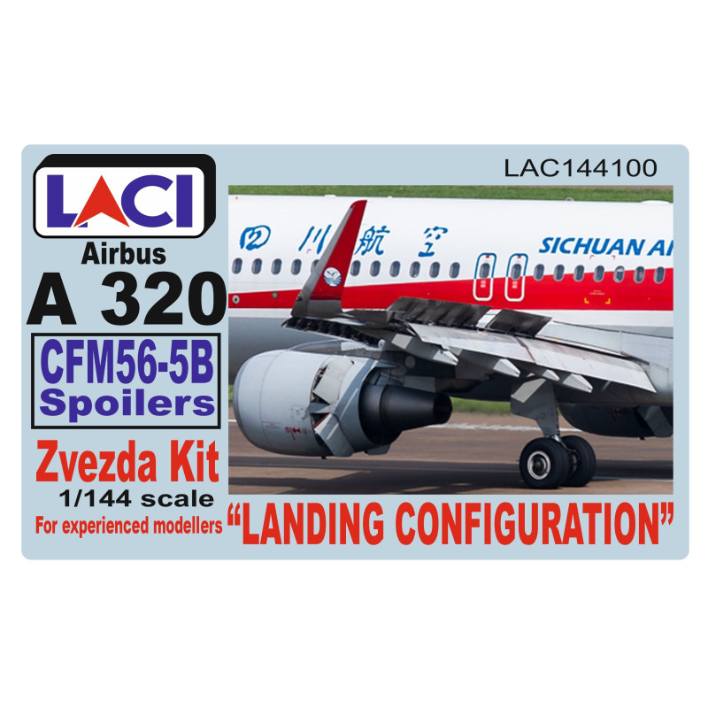 1:144 A320-CFM56-5B LANDING CONFIGURATION