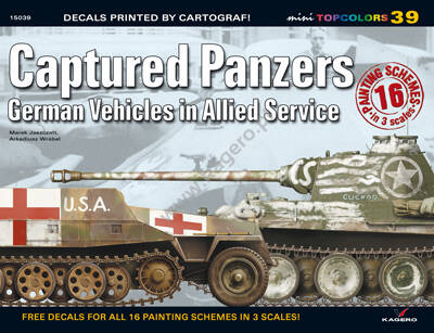 Captured Panzers German Vehicles in Allied Service (decals)