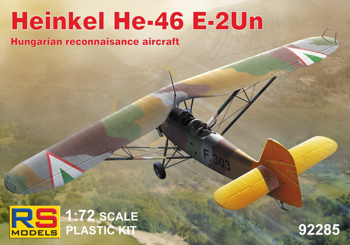 1:72 Heinkel He-46 E-2Un Hungarian reconnaissance aircraft