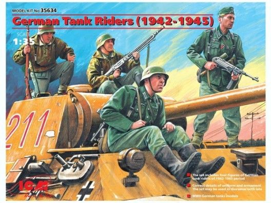 1:35 German Tank Riders (1942 - 1945)