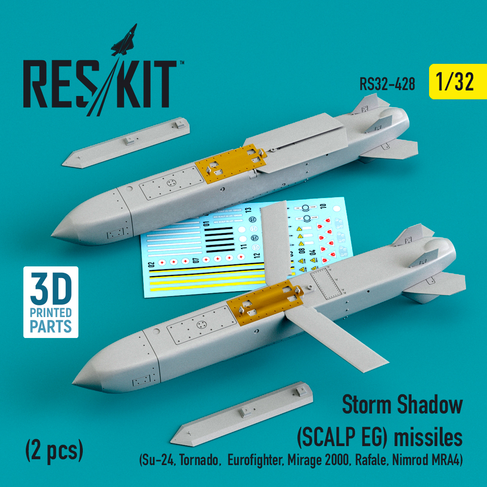 1:32 Storm Shadow (SCALP EG) missiles (2 pcs) (Su-24, Tornado ...