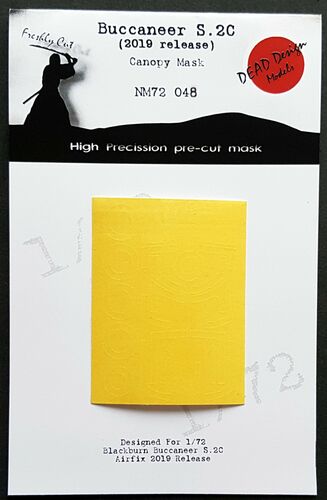 1:72 Buccaneer S.2C canopy mask
