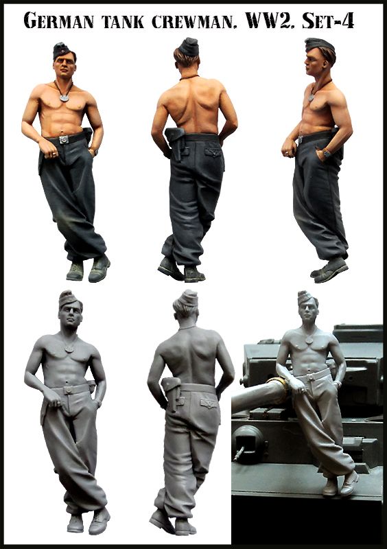 1:35 German Tank Crewman WW2