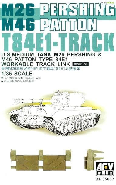 1:35 M26/46 T84E1 workable Tracks