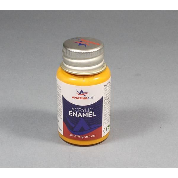 ACRYLIC ENAMEL - Sun Yellow Mat 15ml