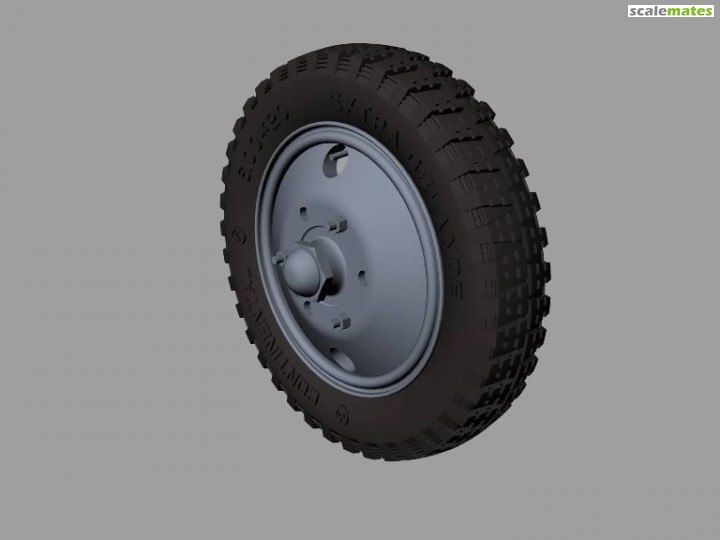 1:35 Sd.Kfz 231/232 Road wheels (6 Rad)