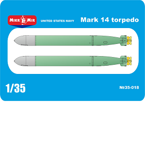 1:35 US Navy Mark 14 torpedo