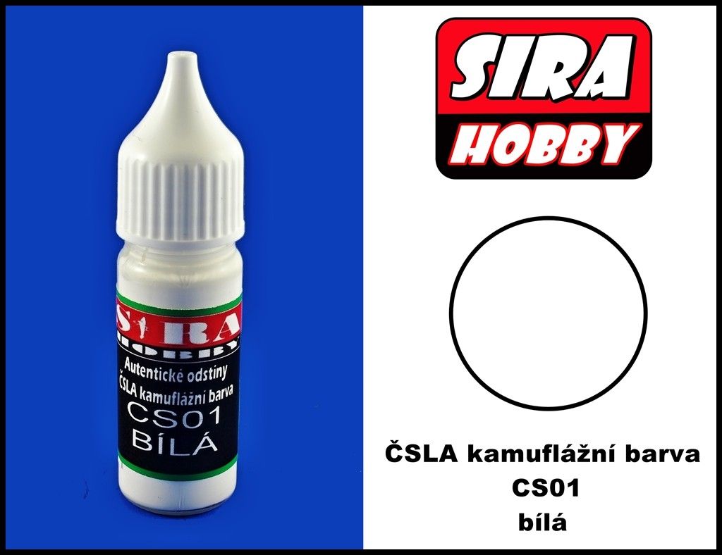 ČSLA kamuflážní barva - bílá