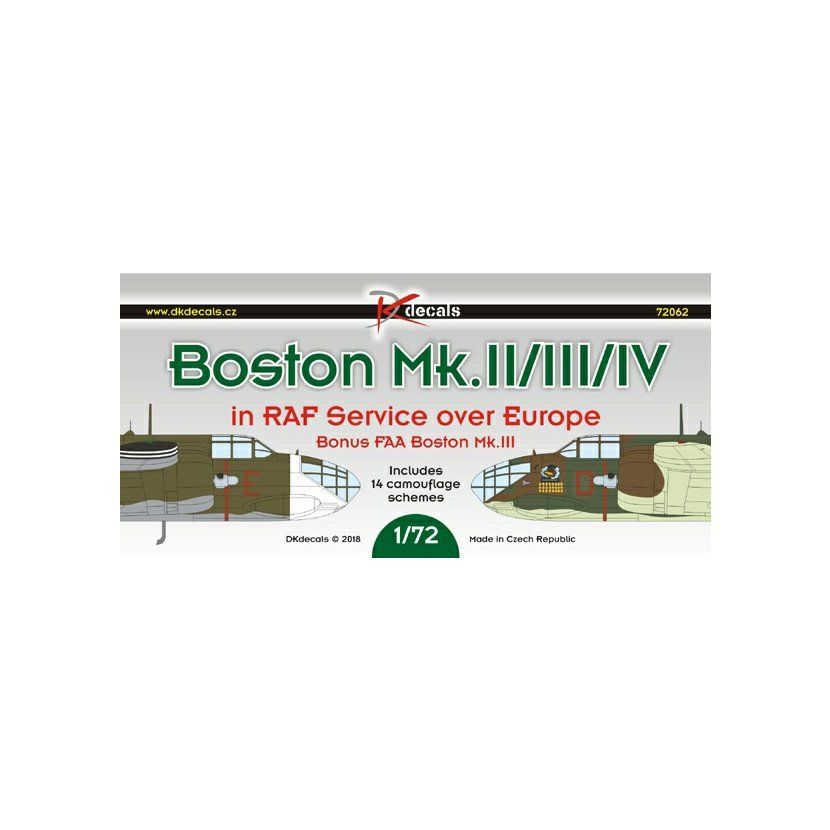 1:72 Boston Mk.II/III/IV in RAF service over Europe