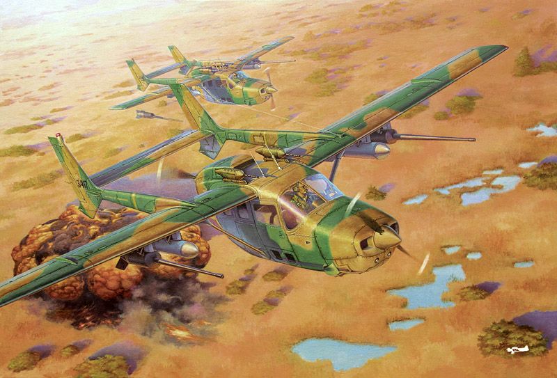 1:32 Cessna Type 337 Lynx Rhodesian War