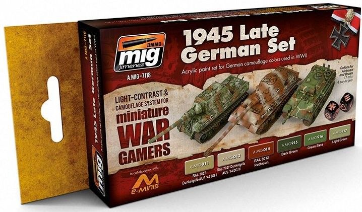 WARGAME 1945 LATE GERMAN SET