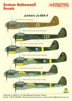1:48 Junkers Ju 88A-4
