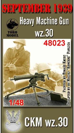 1:48 Heavy Machine Gun wz.30