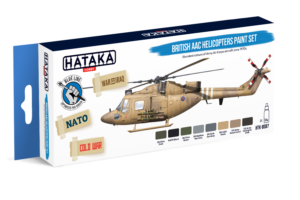 British AAC Helicopters paint set