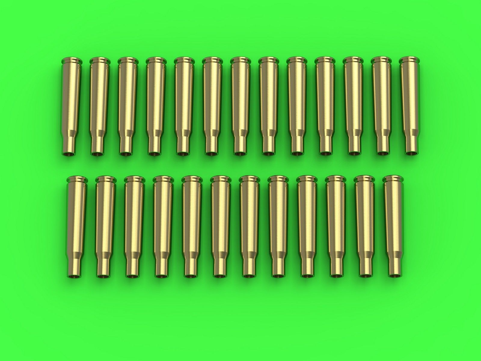 1:16 Browning .50 caliber (12.7mm) - empty shells (25pcs)