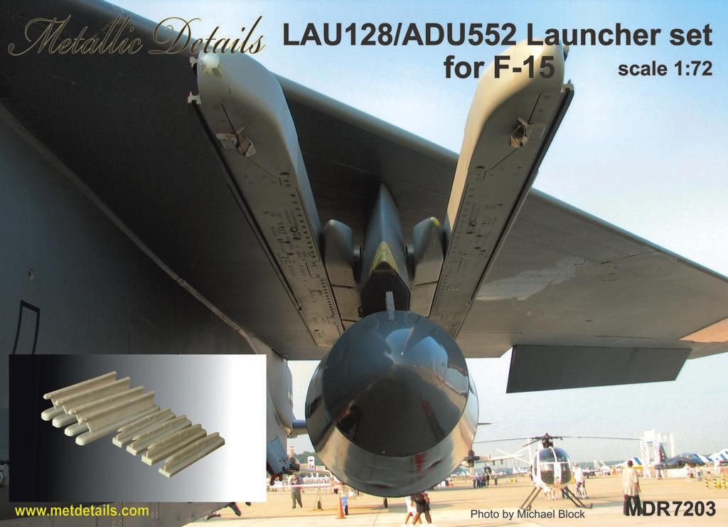 1:72 LAU-128/ADU-552 Launcher set for F-15