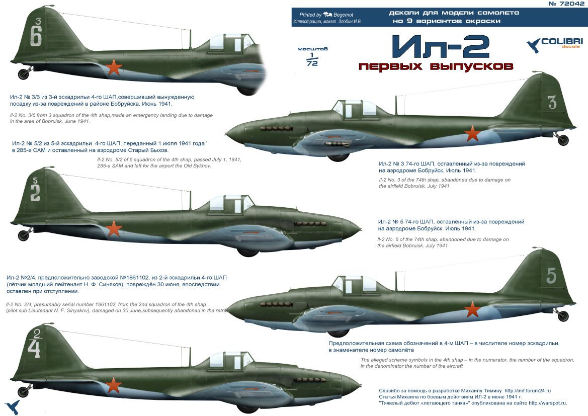1:72 Il-2 early series (Part I)