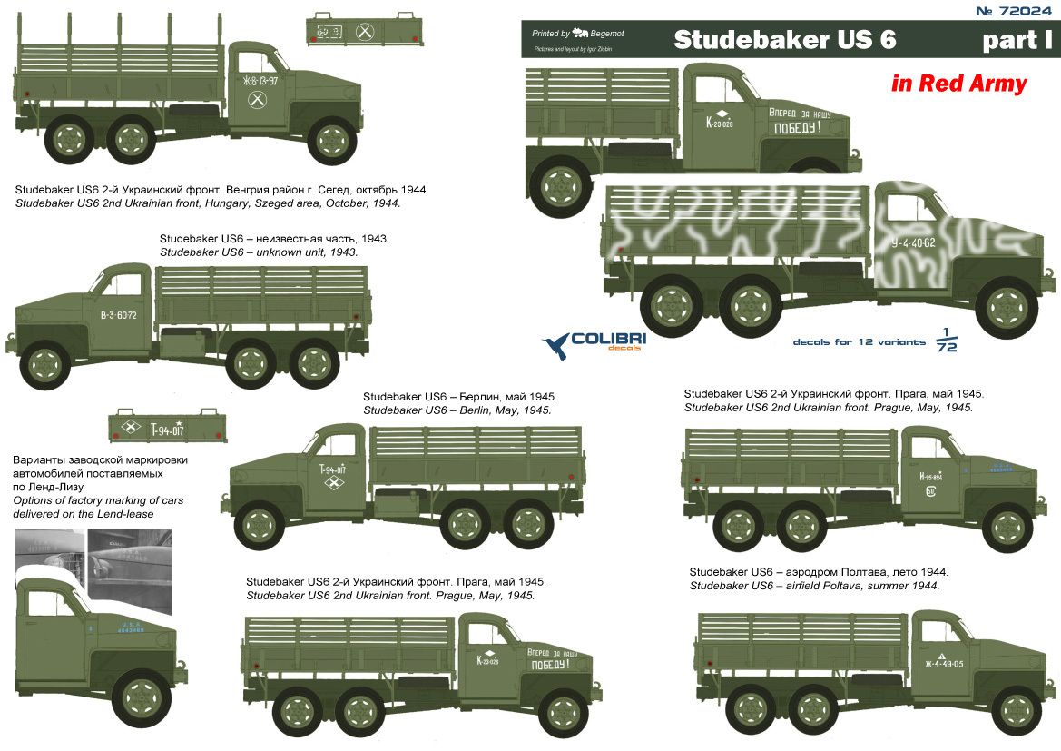 1:72 Studebaker US6 in Red Army Part I