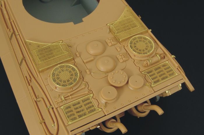 1:48 King Tiger GRILLS (TAMIYA)