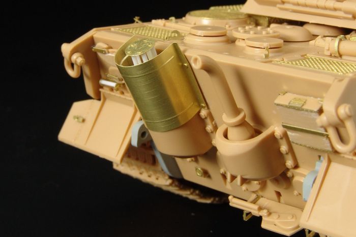 1:48 King Tiger "Porsche Turret" Exhaust shroud (TAMIYA)