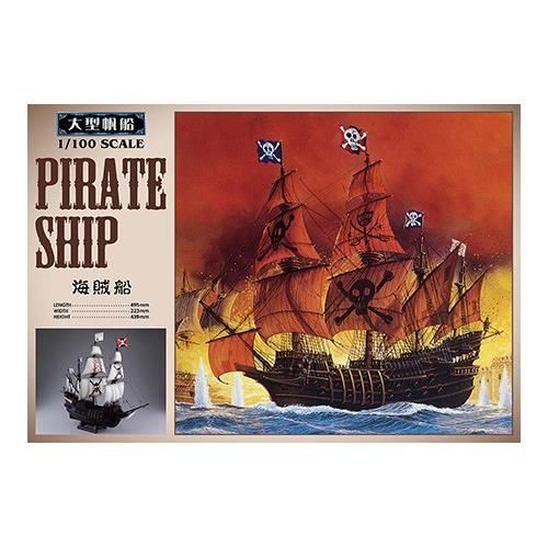 1:100 Pirate ship