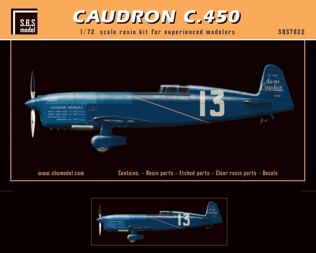 1:72 Caudron C.450