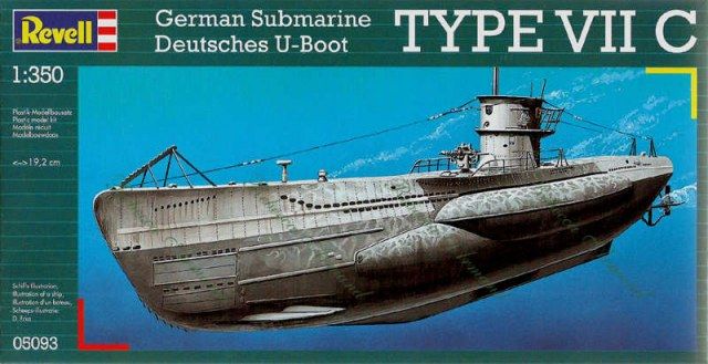 1:350 U-Boat Type VIIC