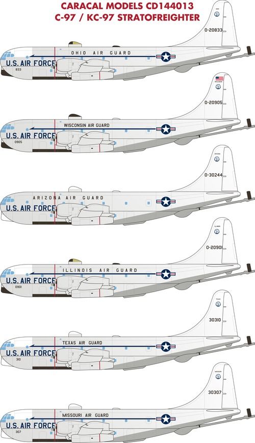 1:144 Boeing C-97/KC-97 Stratofreighter