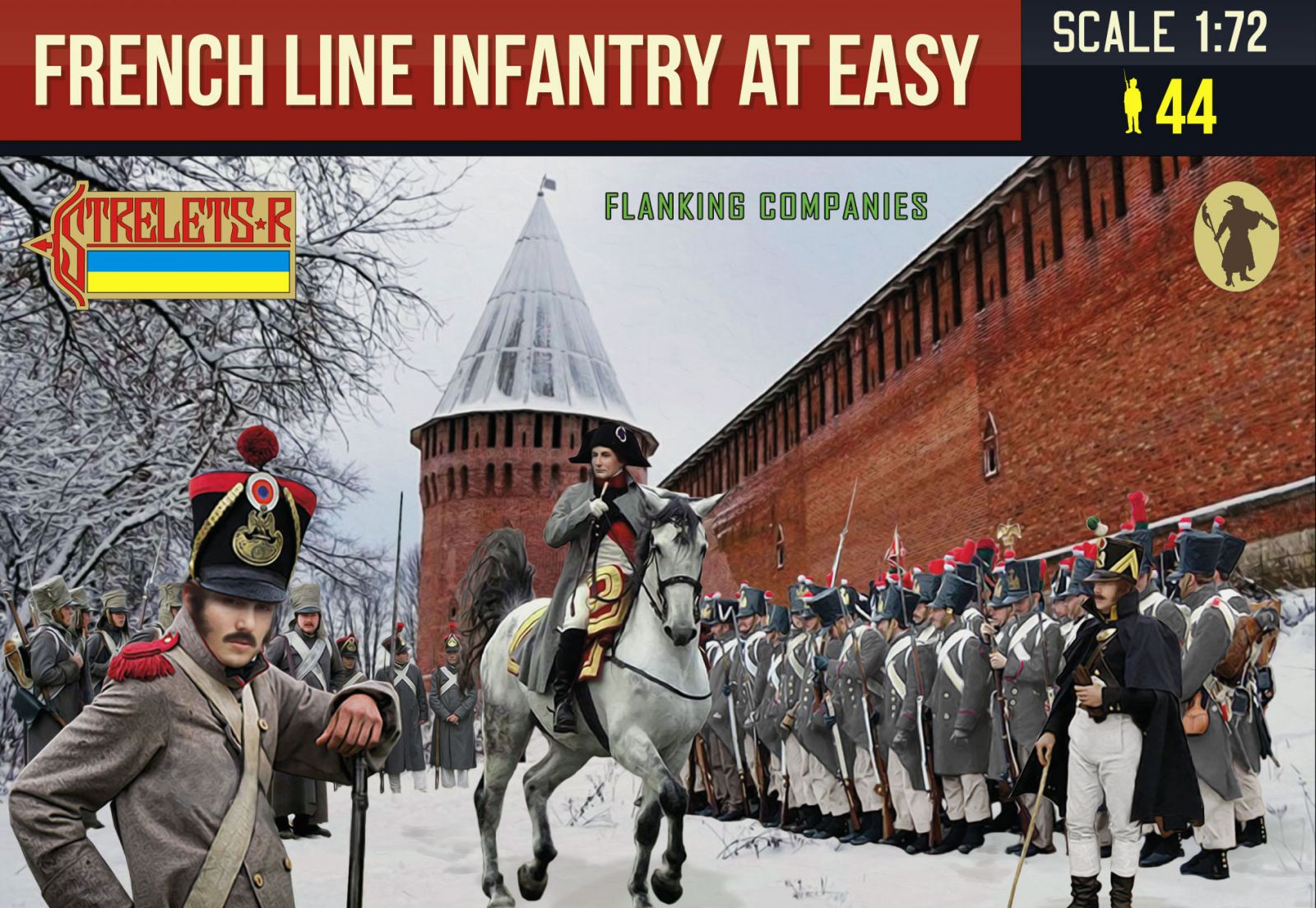 1:72 French Line Infantry at Ease in Winter Dress (Flanking Companies ...