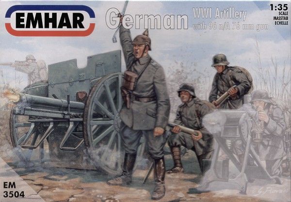 1:35 German (WWI) Artillery