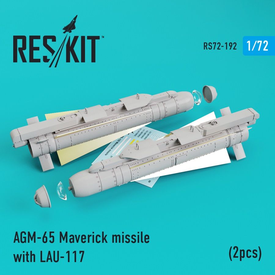 1:72 AGM-65 Maverick missile with LAU-117 x 2