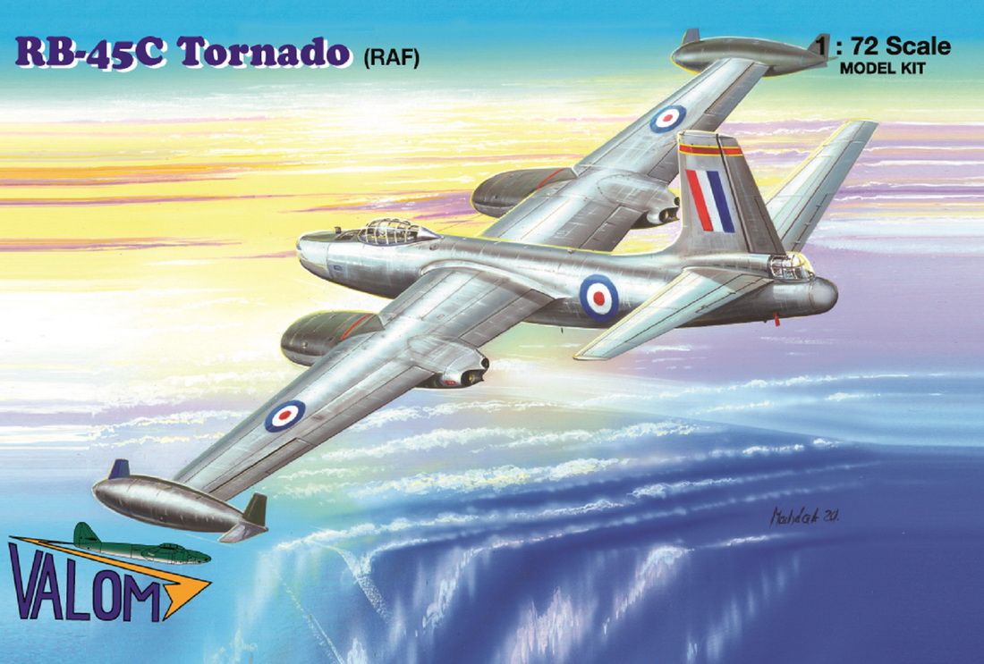 1:72 North-American RB-45C Tornado RAF version