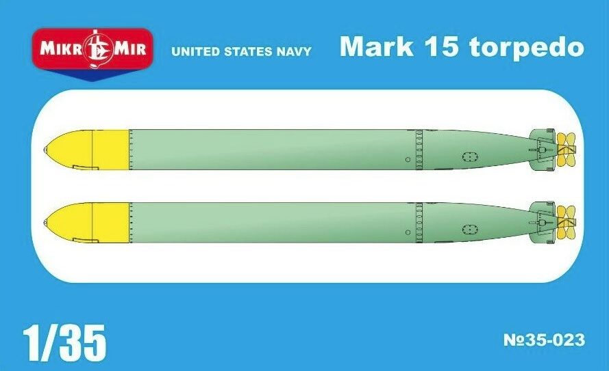 1:35 US Navy Mark 15 torpedo