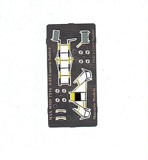 1:72 Saab 'Lansen' boarding ladder PRE-PAINTED
