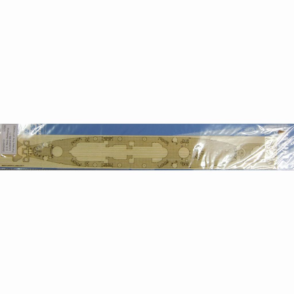 1:700 US Navy Louisiana BB-71 Wooden Deck (for Very Fire kit VF700902)