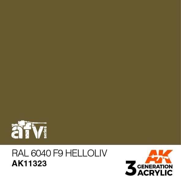 RAL 6040 F9 HELLOLIV – AFV