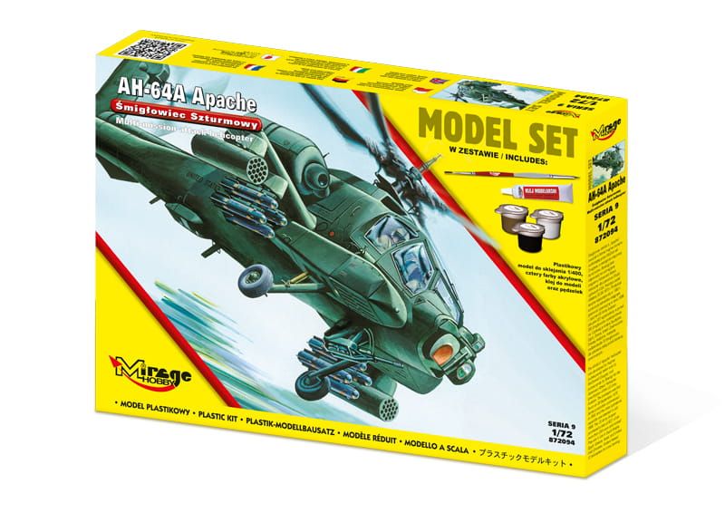 1:72 AH-64A Apache - Model Set