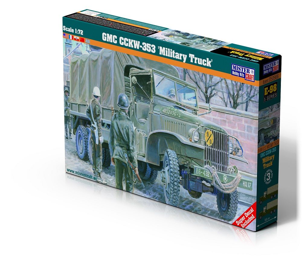1:72 GMC CCKW-353 'Military Truck'