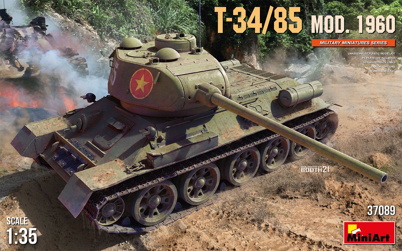 1:35 T-34/85 MOD. 1960