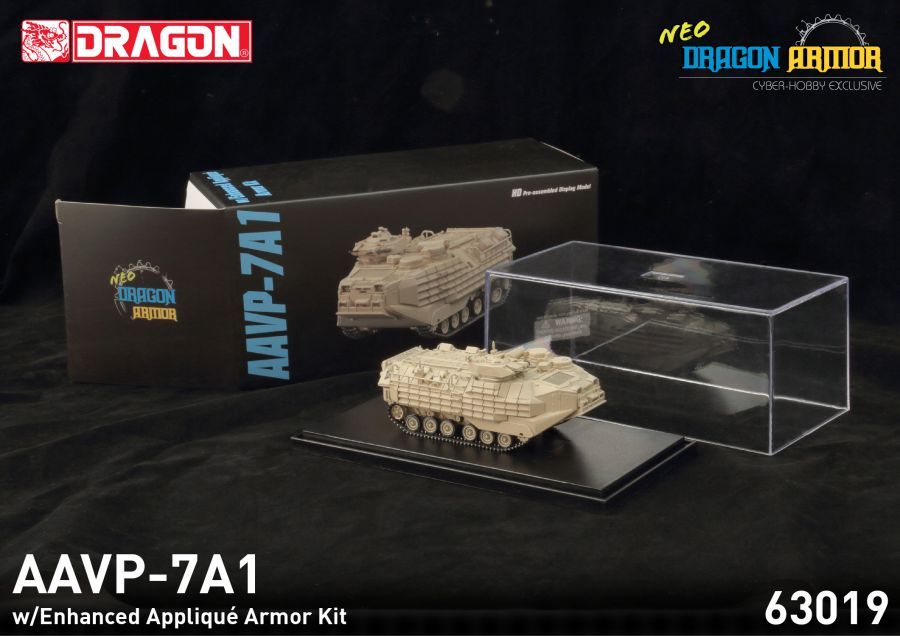 1:72 AAVP-7A1 w/Enhanced Applique Armor Kit