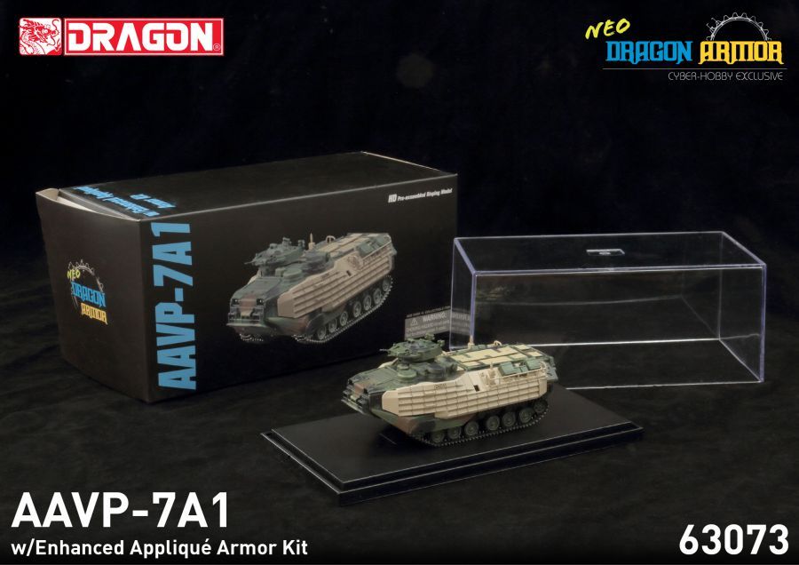 1:72 AAVP-7A1 w/Enhanced Applique Armor Kit