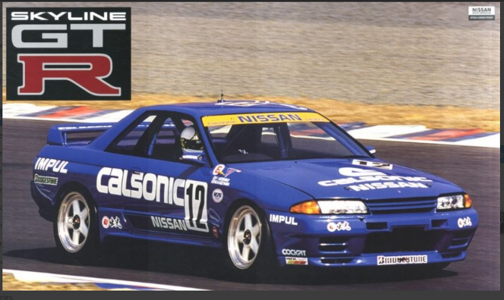 1:12 Nissan Skyline GT-R Gr.A Calsonic`92 (BNR32)