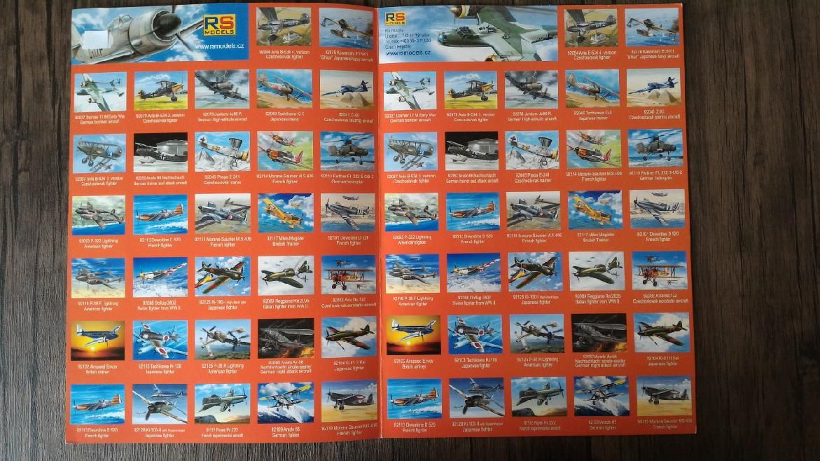 Catalogue RS model
