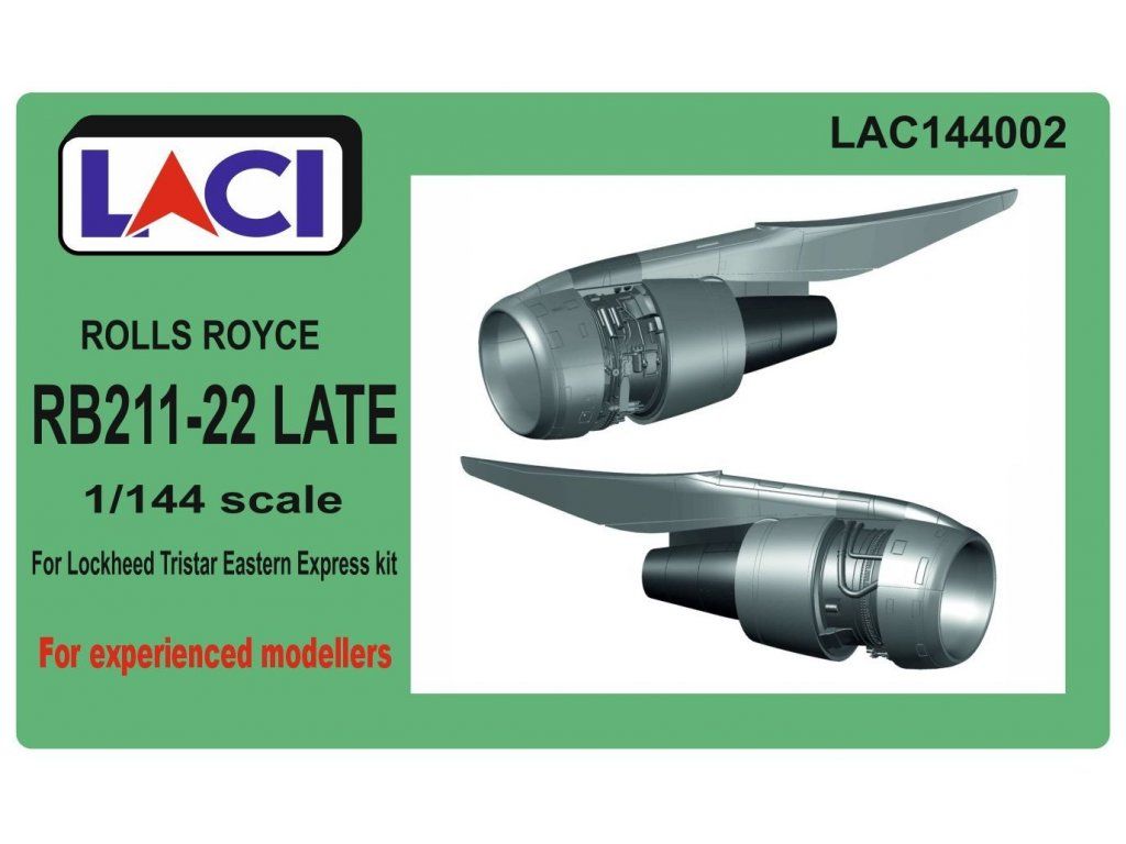 1:144 Rolls Royce RB211-22 Late (cz)